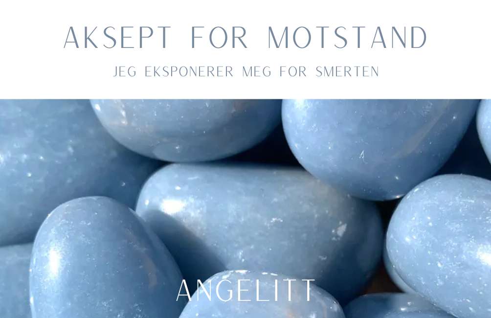 Aksept for Motstand - Affirmasjon & Symbol Stein - Gryta Sanseri